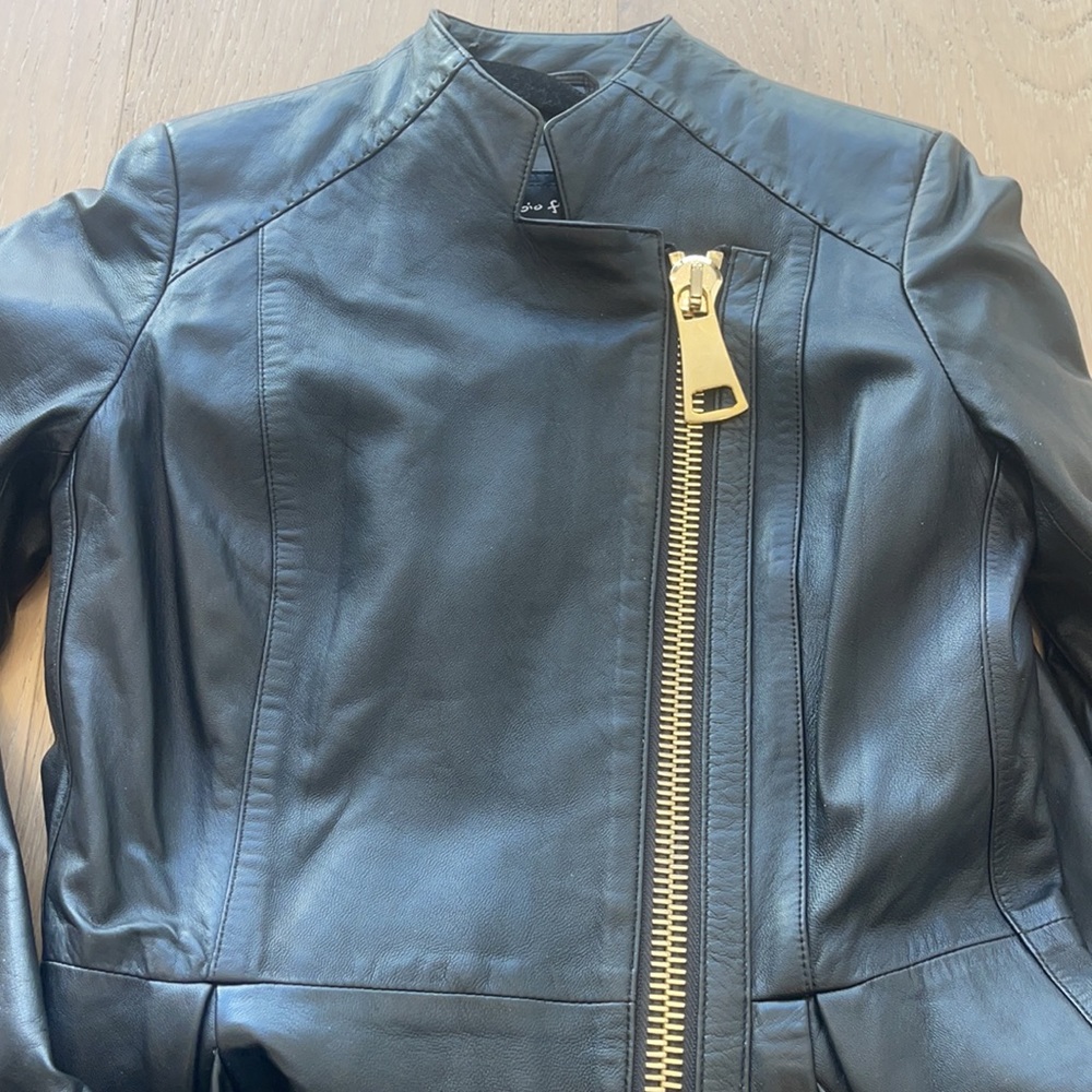 Fabio Fischer Black Trench Long Lamb Leather Jacket C… - Gem